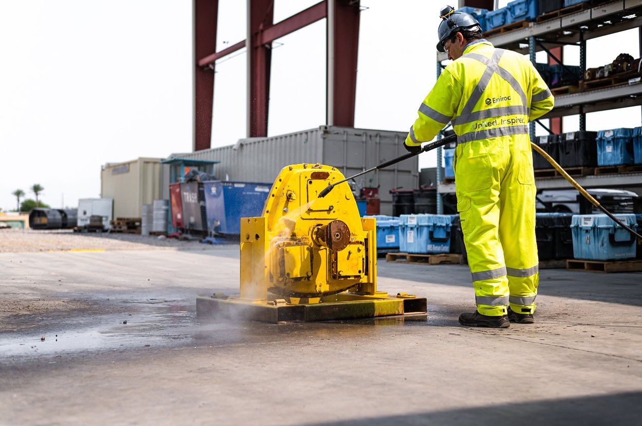 15 Steps of the remanufacturing process for drill rig components